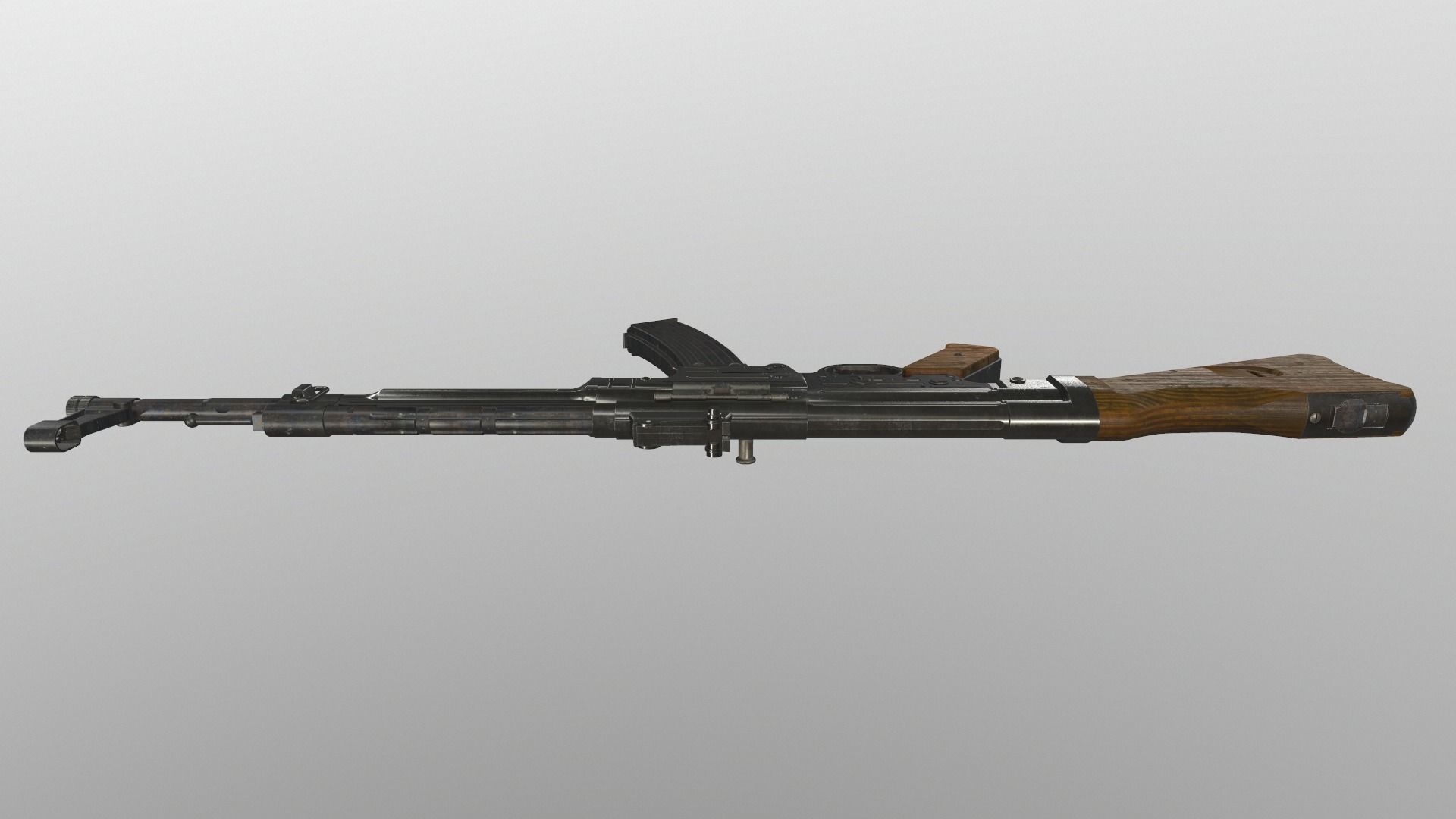 Assault rifle mp 44 3D model | CGTrader