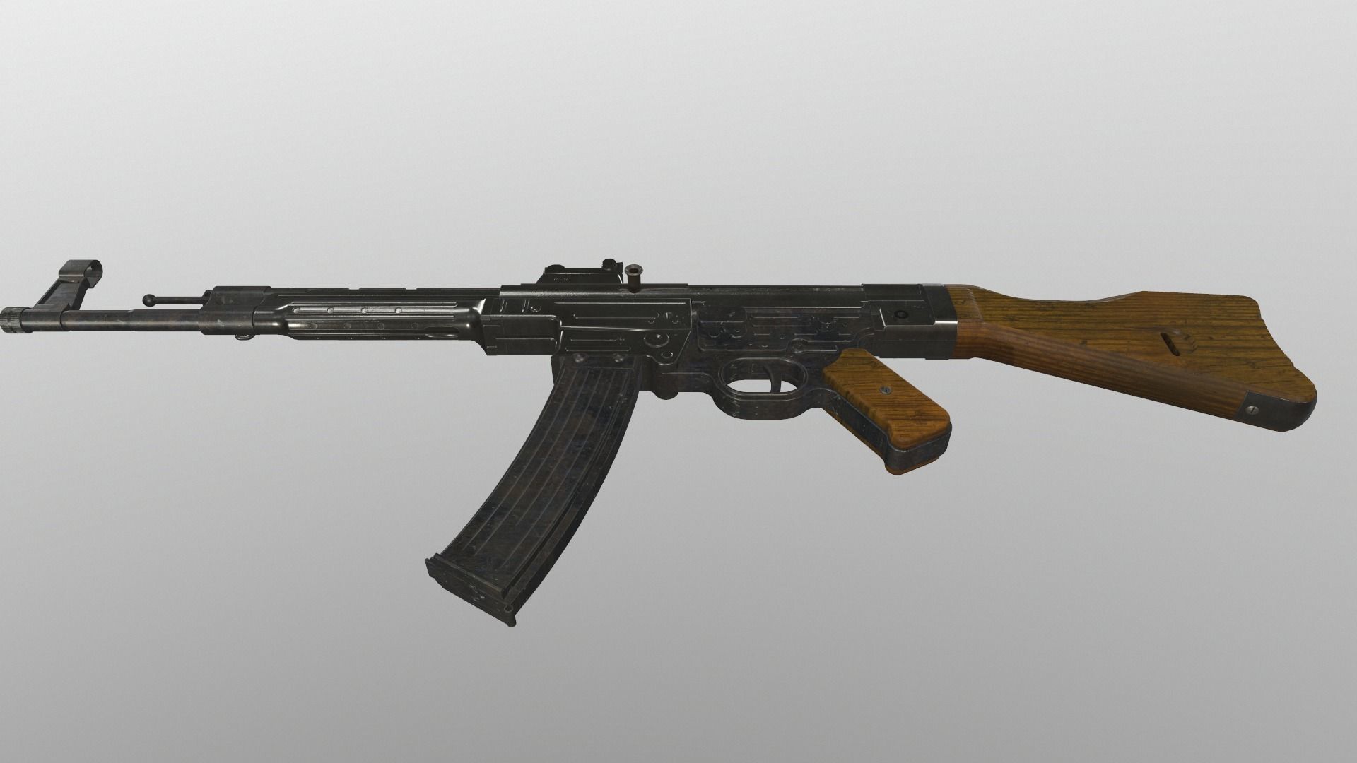Assault rifle mp 44 3D model | CGTrader