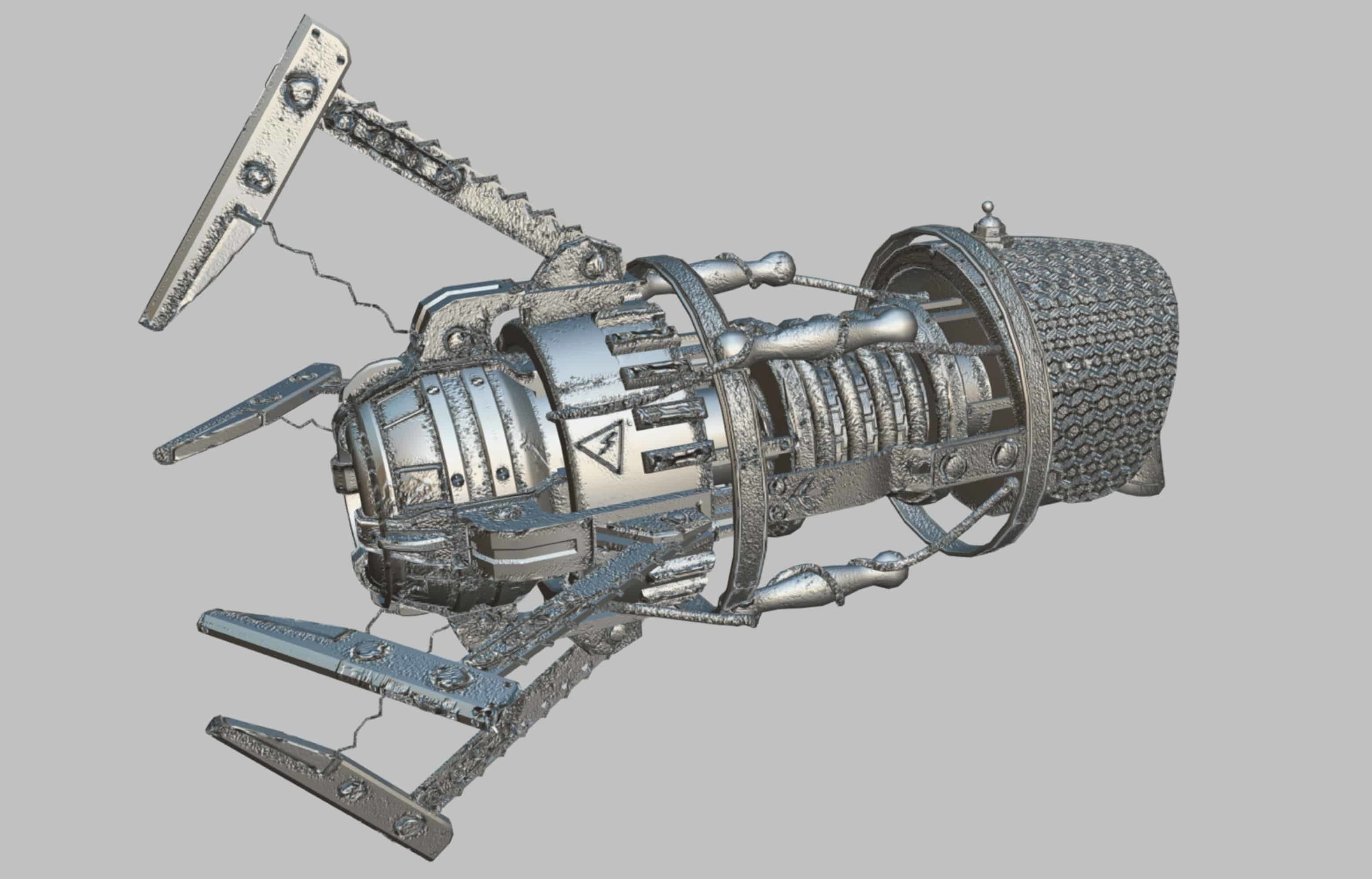 Gravity Manipulation Weapon 3D model | CGTrader