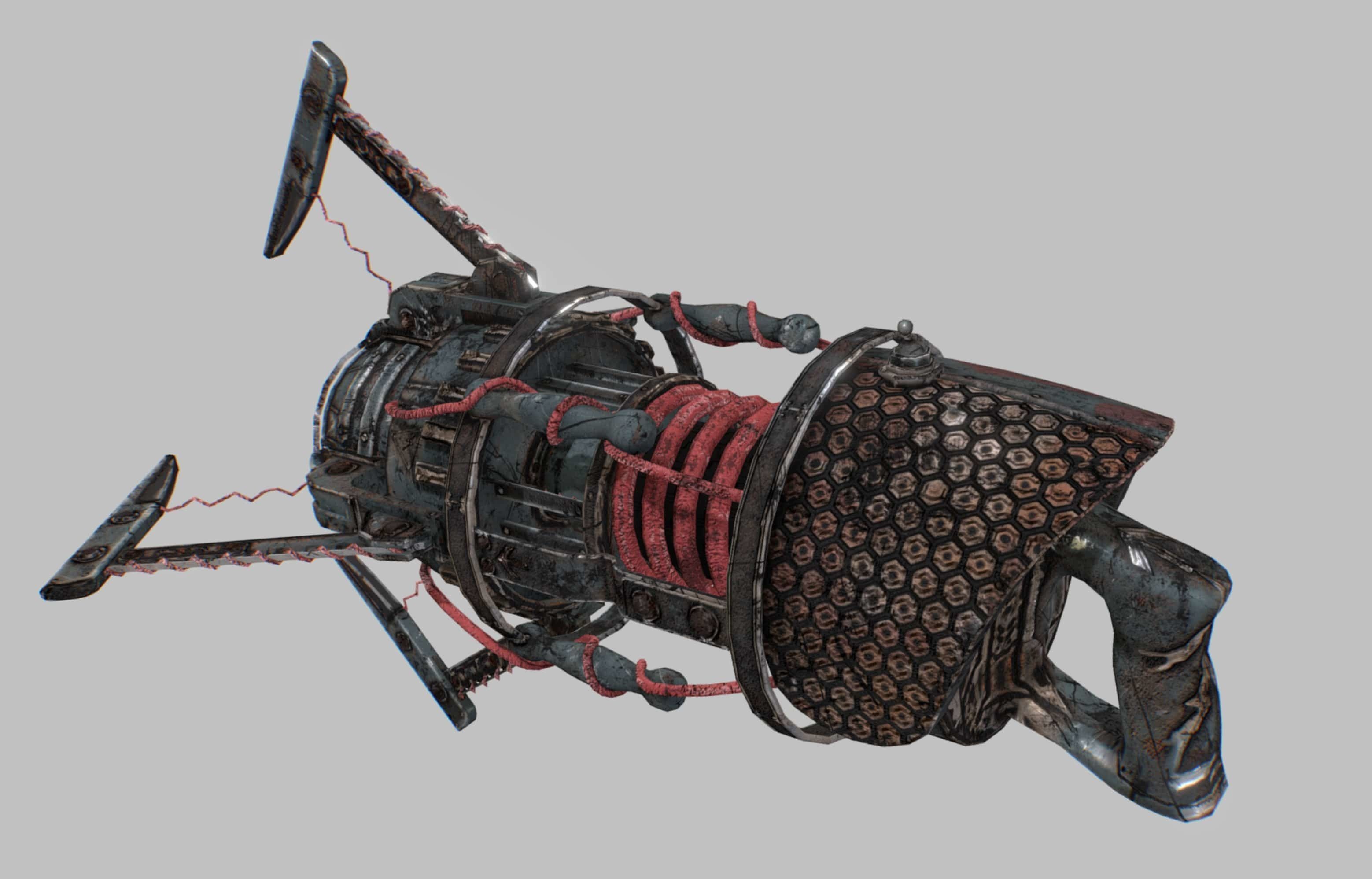 Gravity Manipulation Weapon 3D model | CGTrader