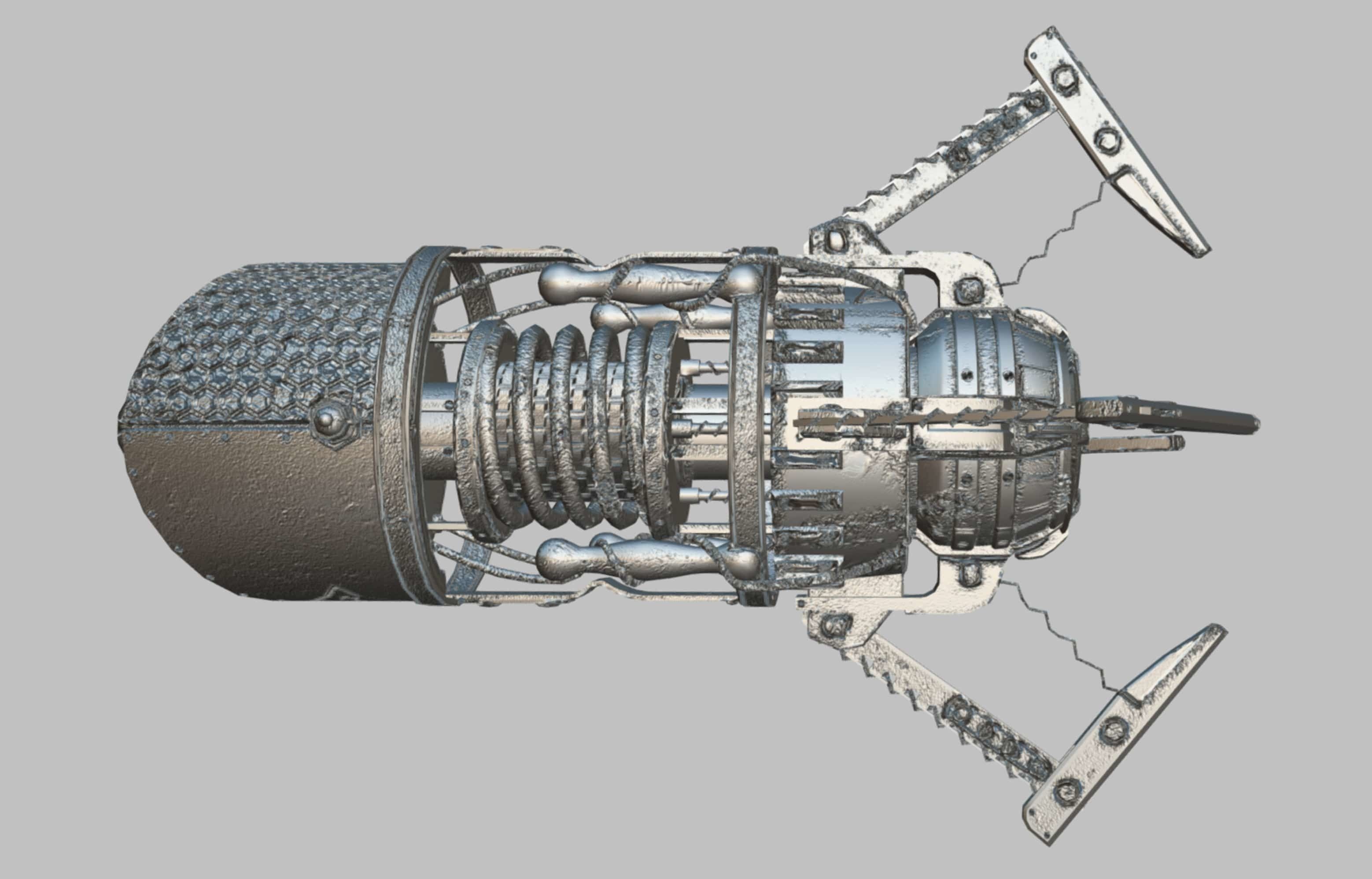 Gravity Manipulation Weapon 3D model | CGTrader