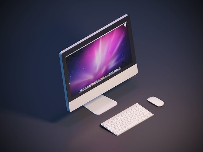 3D model Computer VR / AR / low-poly | CGTrader