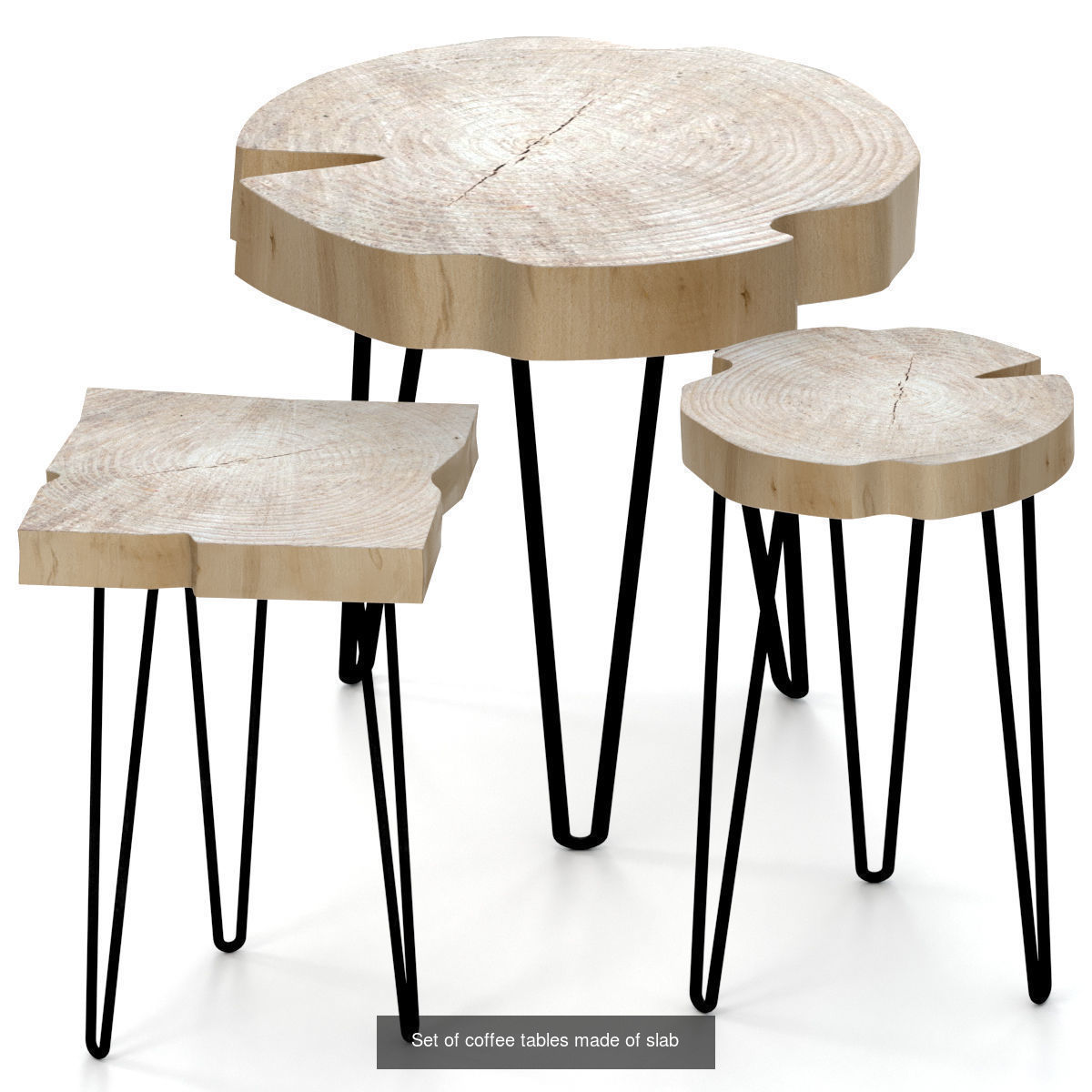 Coffee table collection | CGTrader
