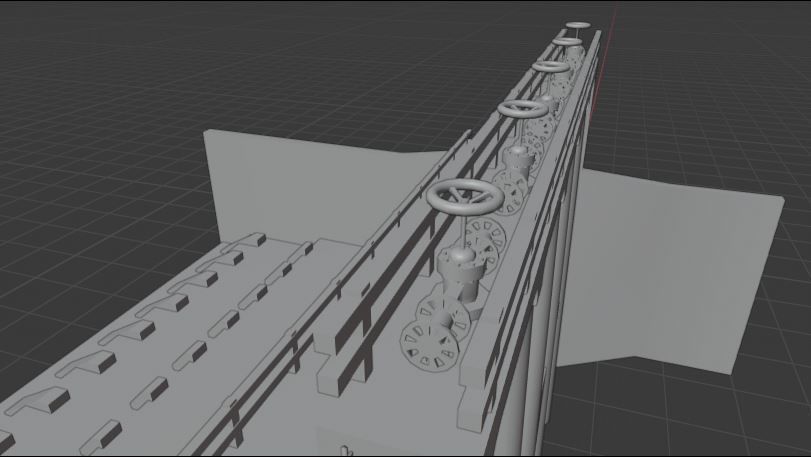 Water Dam Sluice Gate free VR / AR / low-poly 3D model | CGTrader