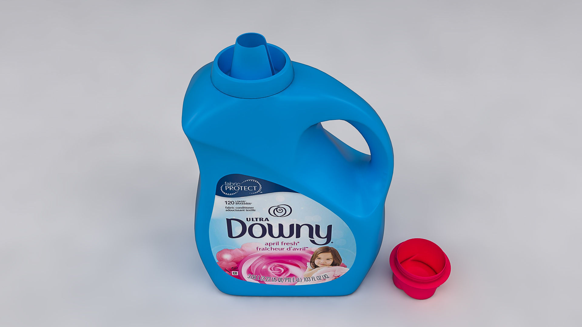 Downy Detergent Bottle 3D model | CGTrader