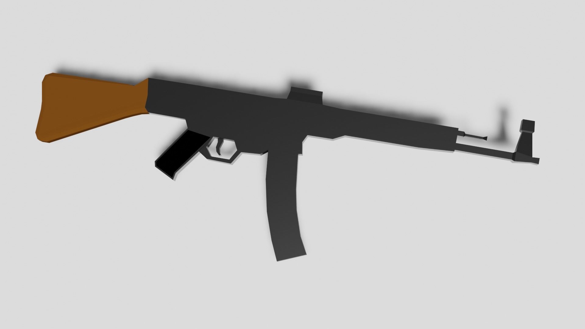 STG 44 - Low Poly model free VR / AR / low-poly 3D model | CGTrader