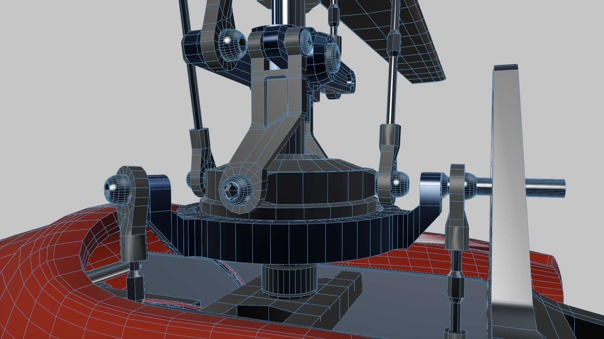 RC Helicopter 3D model rigged | CGTrader