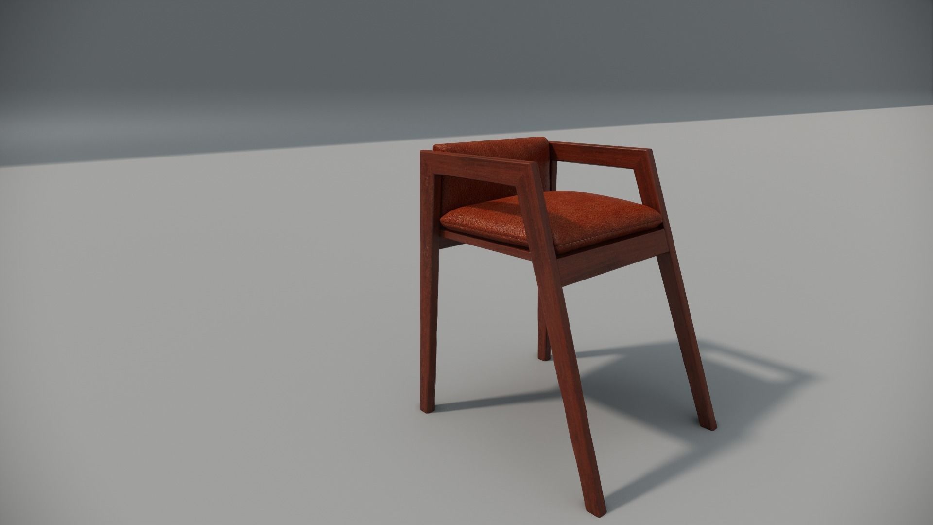 Table and chair Family for Revit three sizes wood 3d model 3D model ...