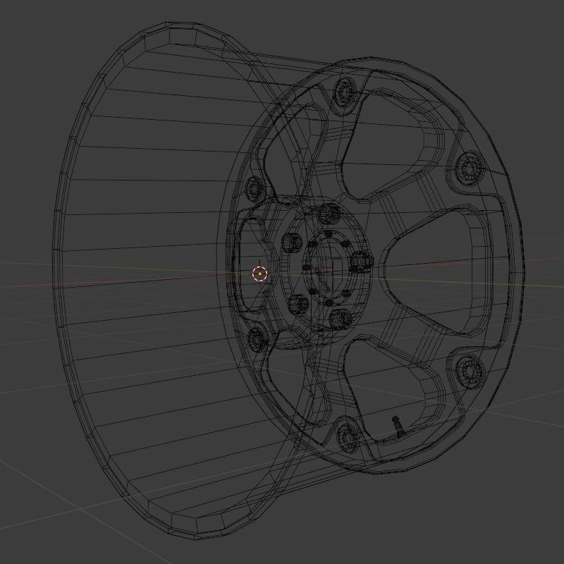 Fuel Wheels 3D model | CGTrader