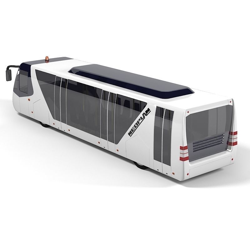 Neoplan airliner airport apron bus 3D model | CGTrader