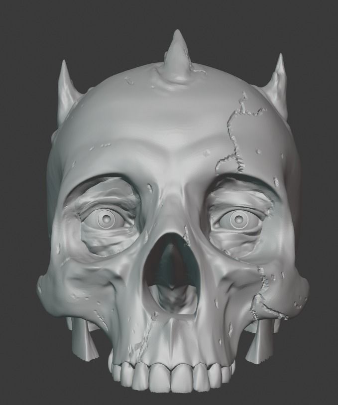 Darth Maul Skull 3D model 3D printable | CGTrader