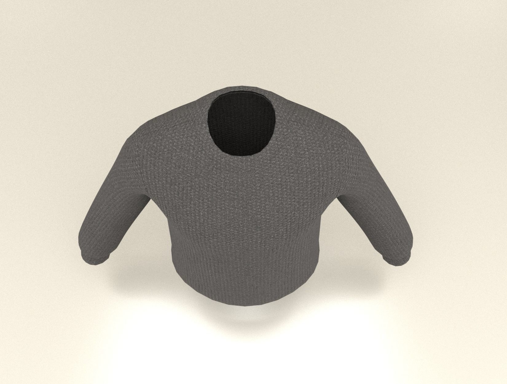 SWEATER 3D model | CGTrader