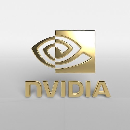 Nvidia Logo v1 002 free VR / AR / low-poly 3D model | CGTrader