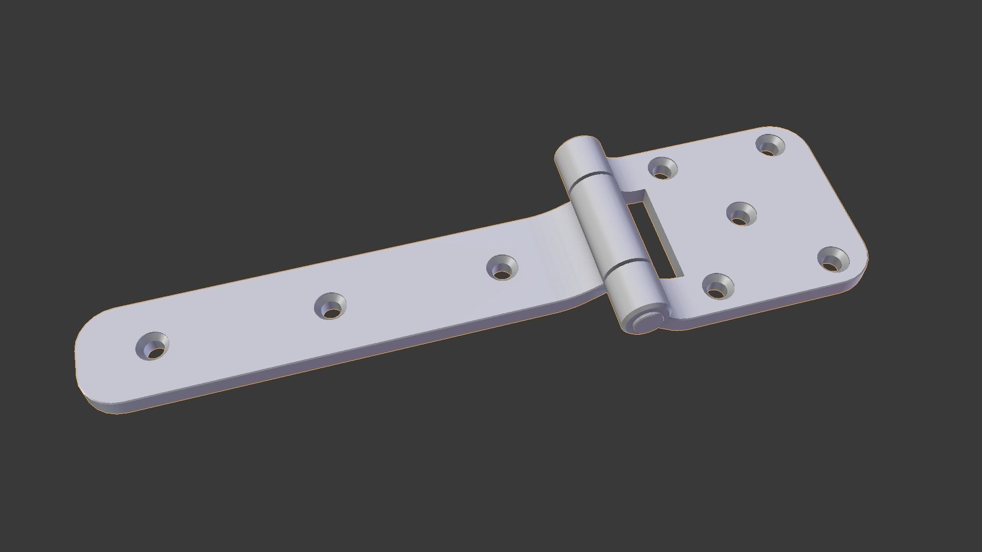 Panel Door Hinges 3D Model at Charles Braim blog
