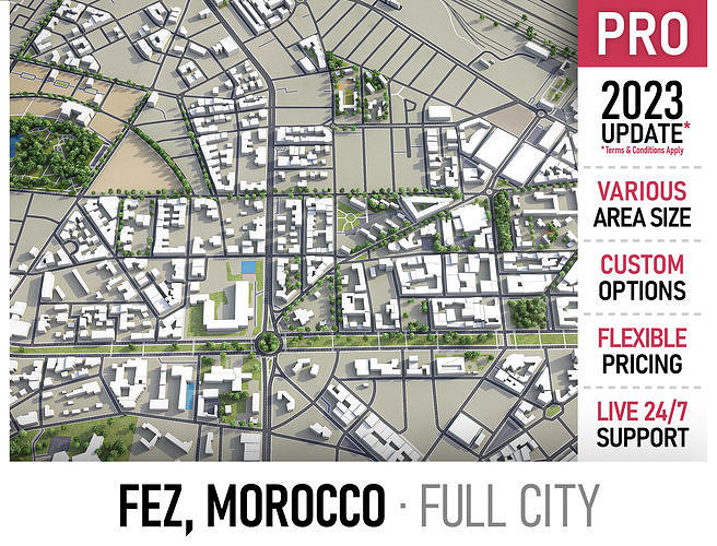 3D model Fez - city VR / AR / low-poly | CGTrader