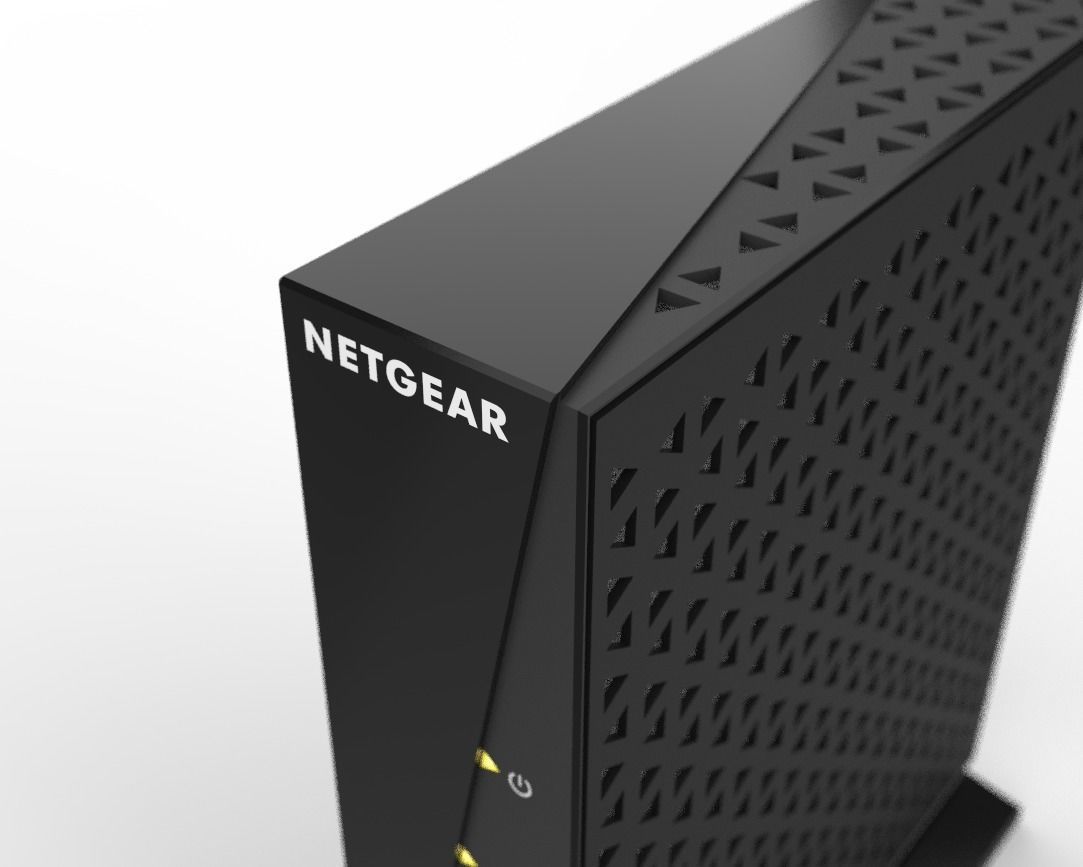 Netgear DM200 DSL Modem 3D model | CGTrader