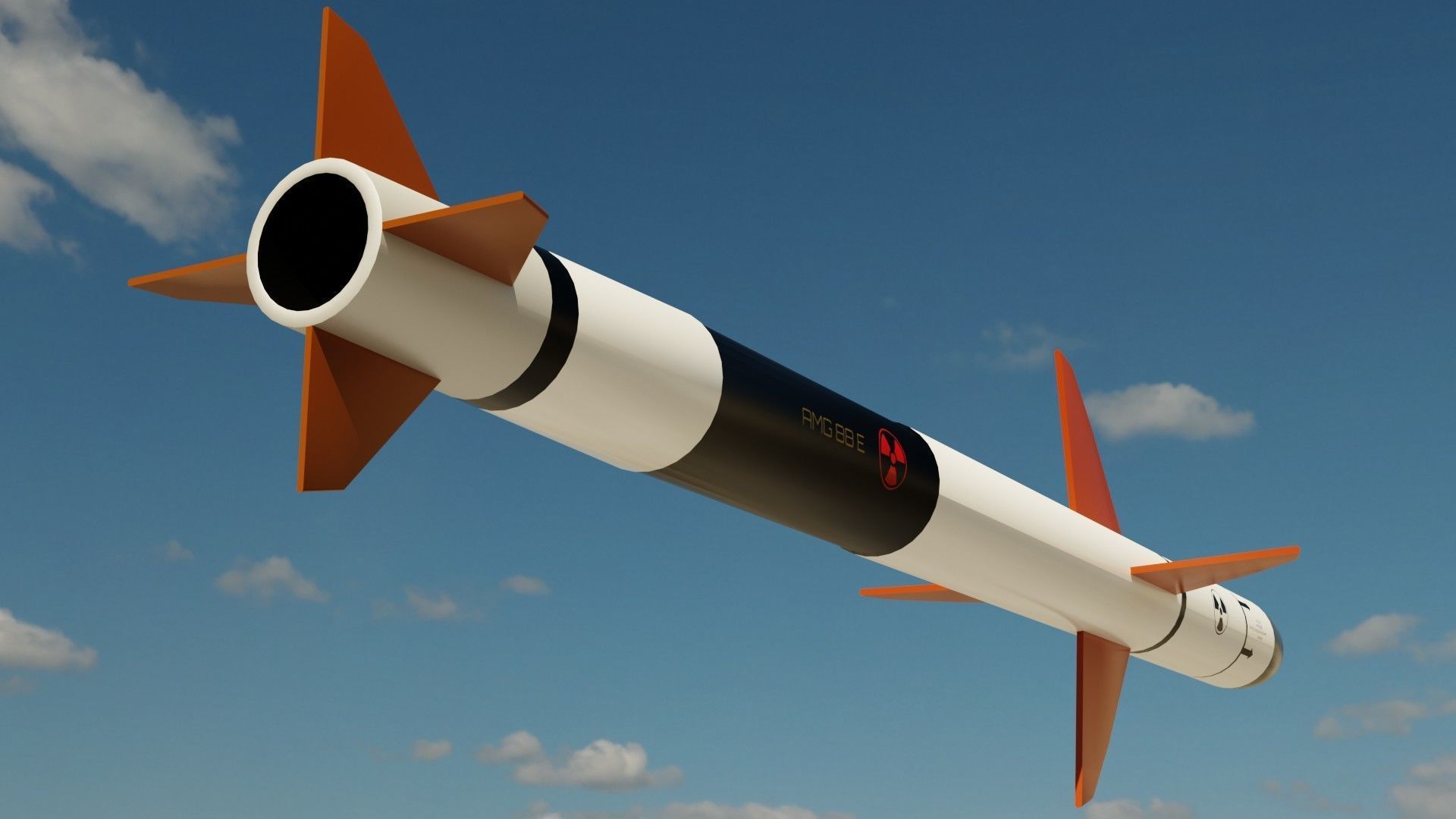 3D model Missile pack 3 models complete textures and materials VR / AR ...