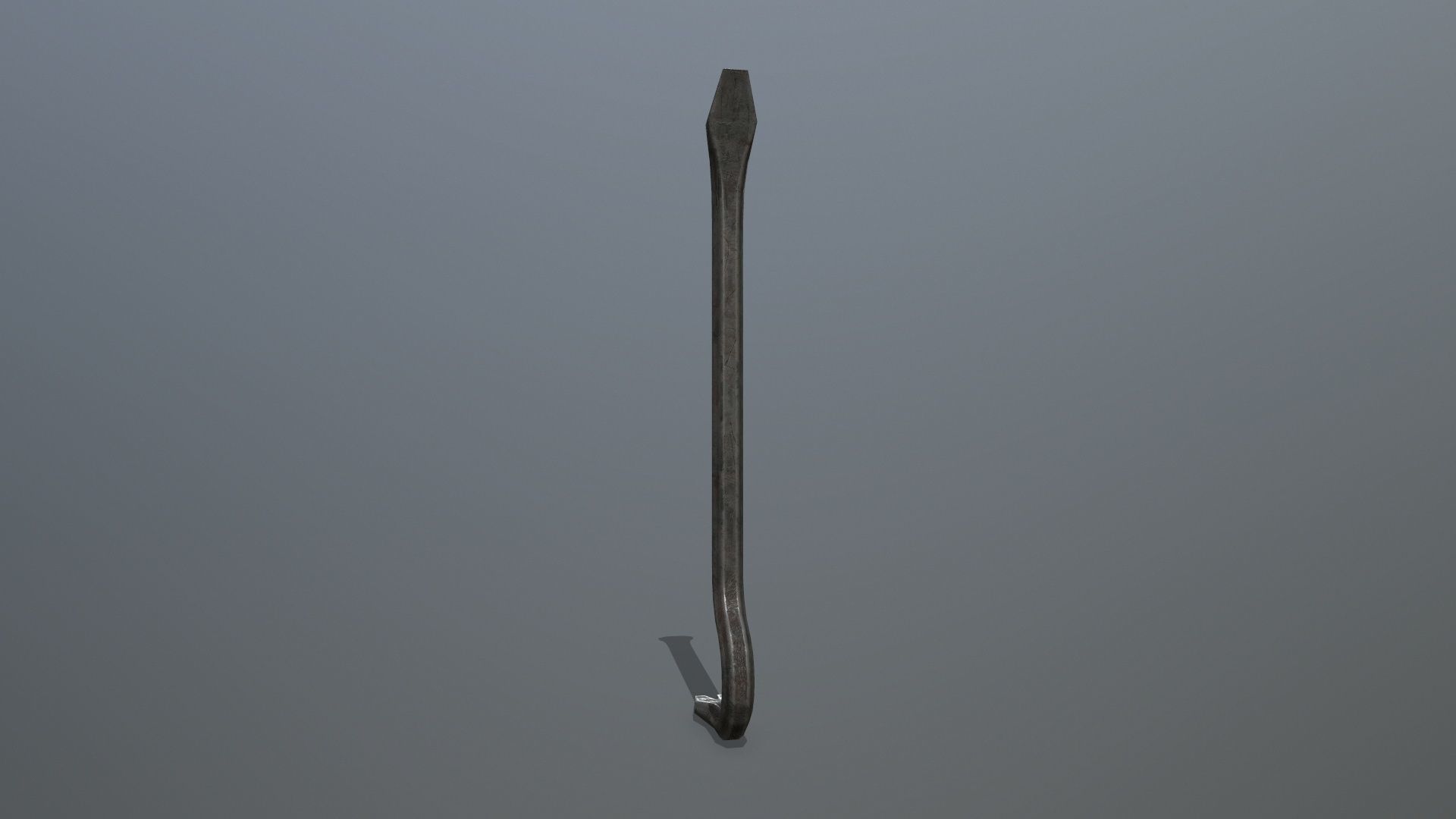 3D model Crowbar metal hook VR / AR / low-poly | CGTrader