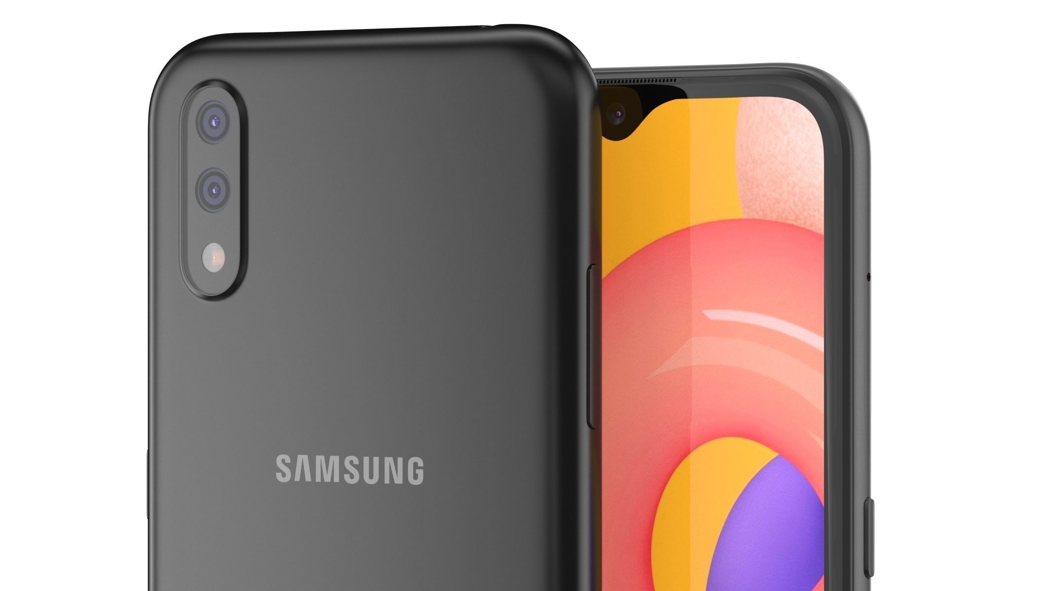 Samsung Galaxy A01 Black 3D model | CGTrader