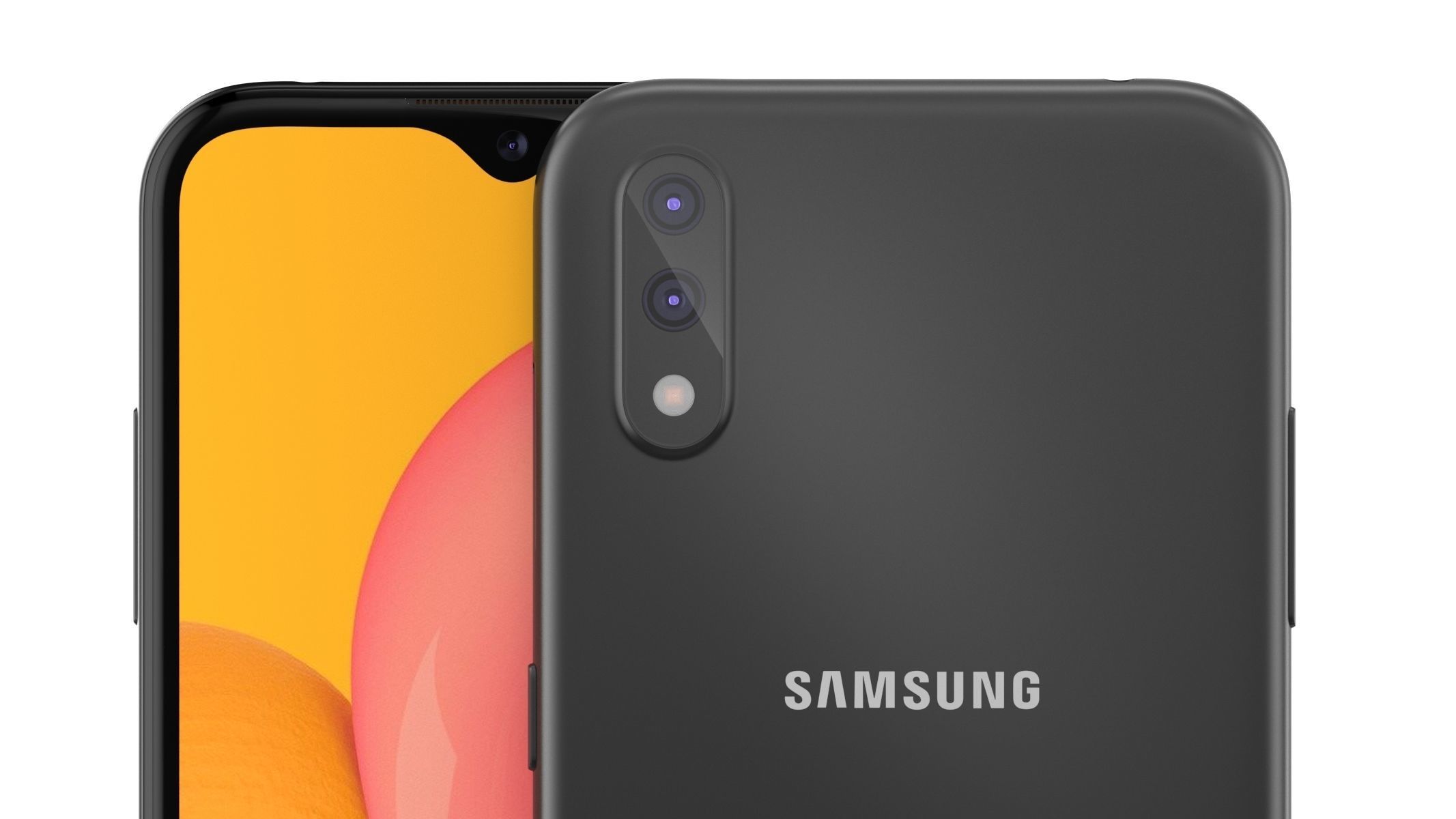 Samsung Galaxy A01 Black 3D model | CGTrader