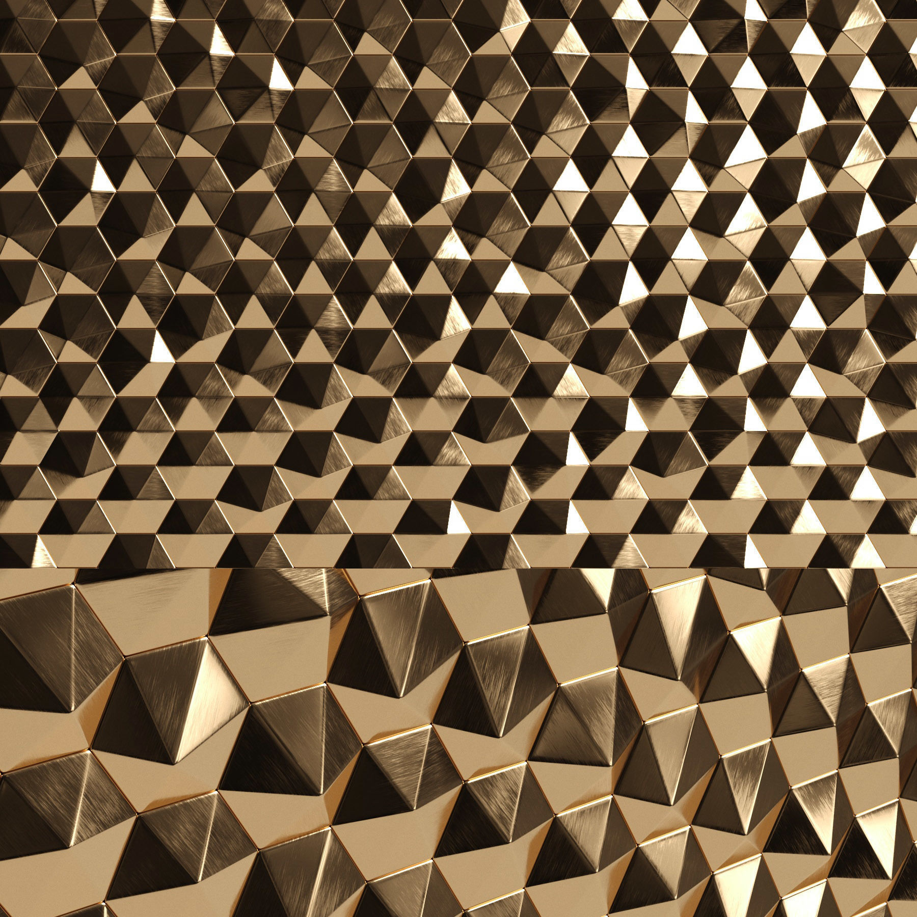 3D panels Hexagons 3D model | CGTrader