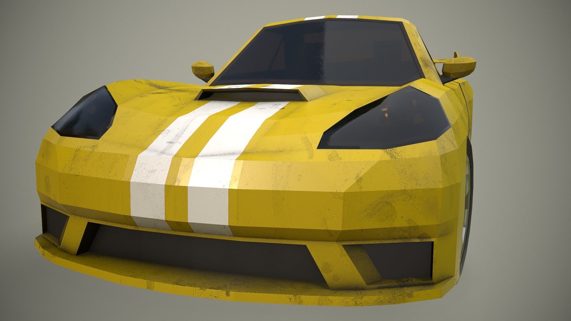Racing Sports Car free VR / AR / low-poly 3D model | CGTrader