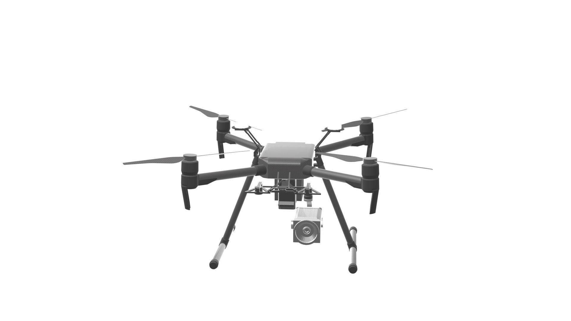 3D model Drone DJI Matrice M210 RTK VR / AR / low-poly | CGTrader