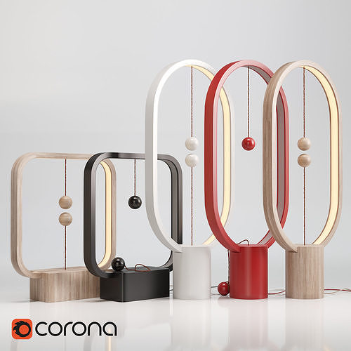 Heng balance lamp 3D model | CGTrader