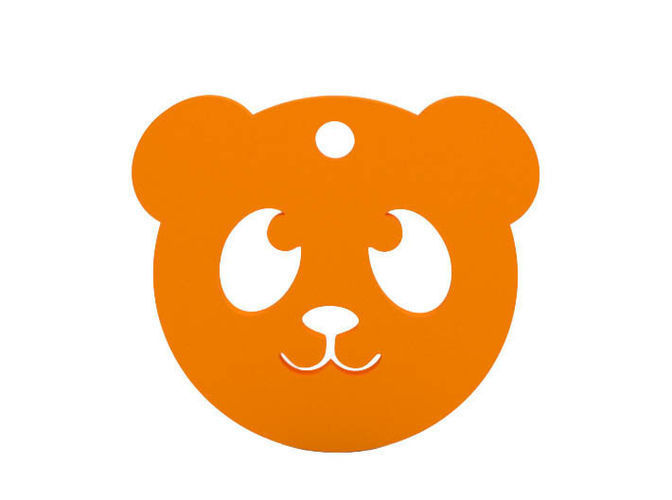 Keychain 3D model 3D printable STL