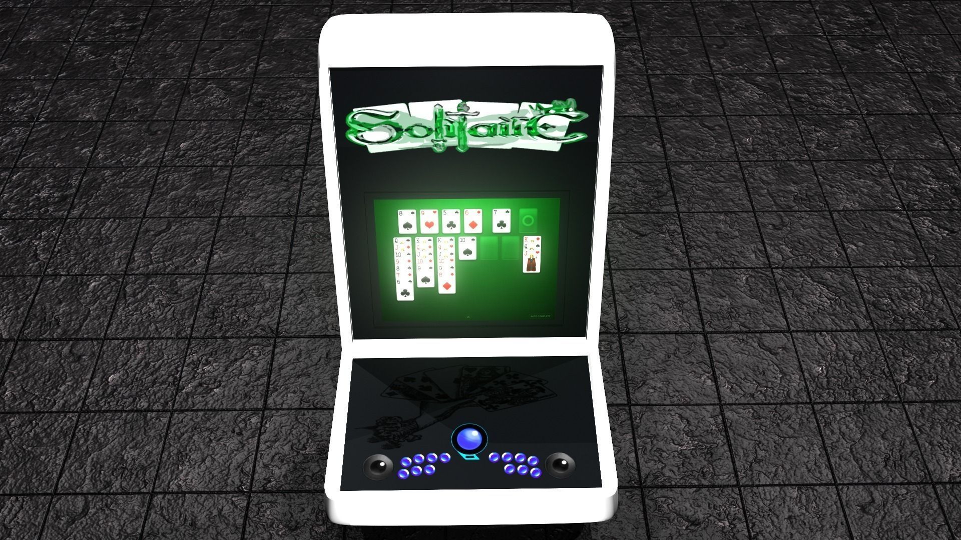 Arcade Machine 3D Model free VR / AR / low-poly 3D model | CGTrader