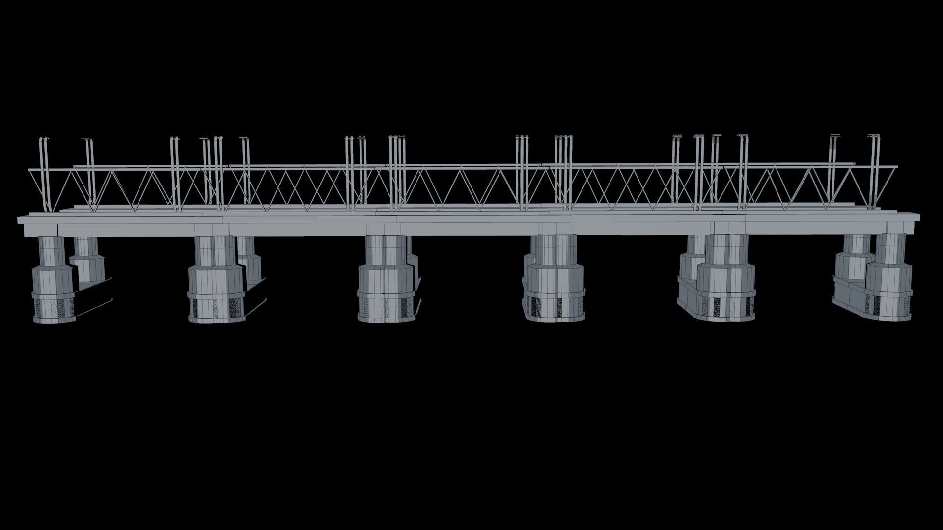 3D model Sci-fi Bridge VR / AR / low-poly | CGTrader