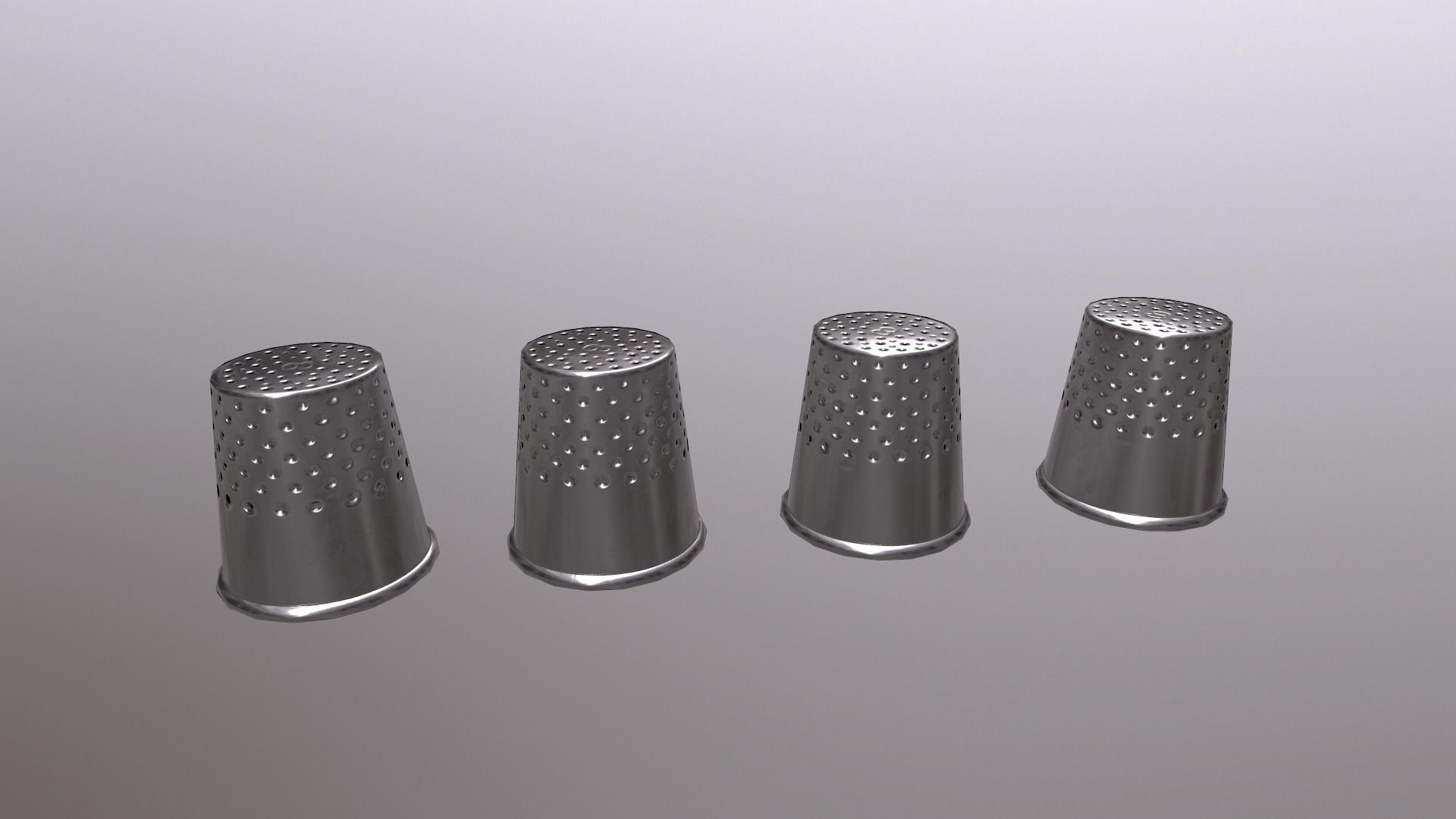 3D model Thimble VR / AR / low-poly | CGTrader