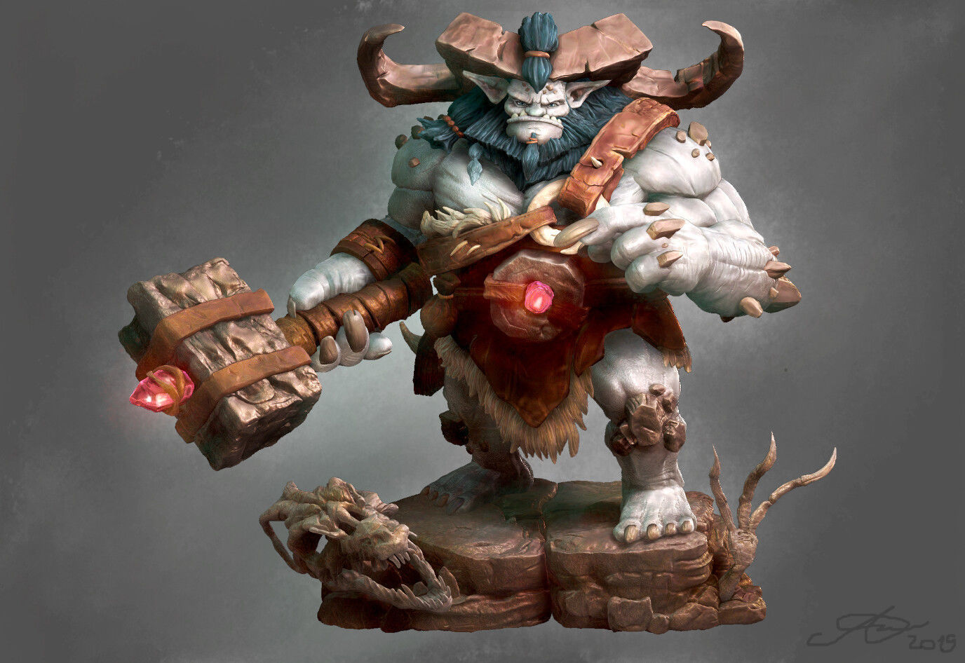 Ogre Bugbear WOW Fanart 3D model 3D printable | CGTrader