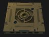 Sci-Fi Radiator Ventilation Panel 3D model | CGTrader