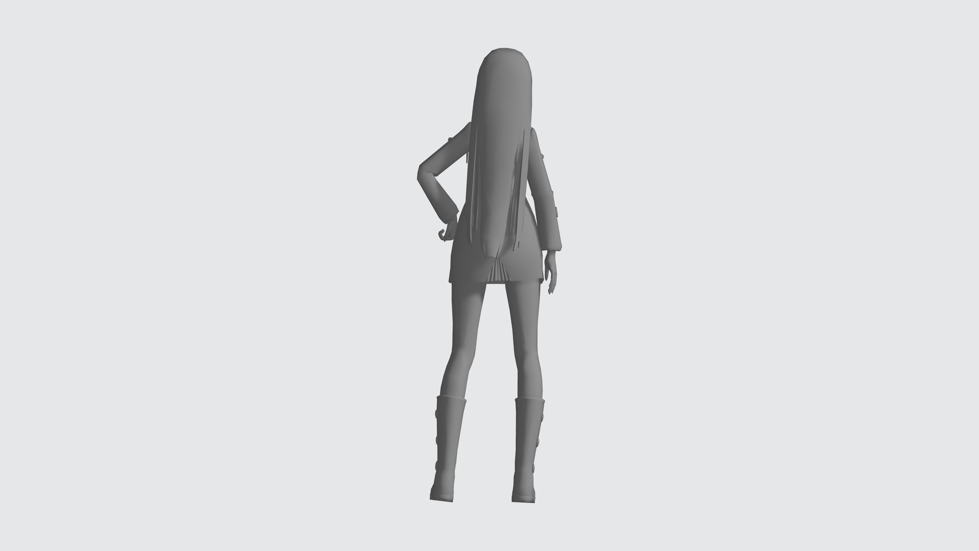 Zero Two - Darling in the Franxx 3D model 3D printable | CGTrader