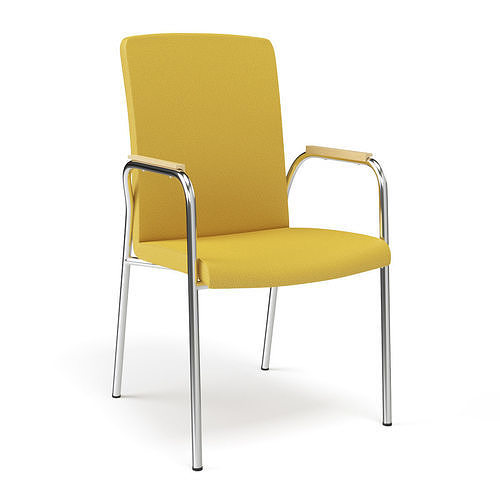 Conference Chair ZIP ZP-22H 3D model | CGTrader