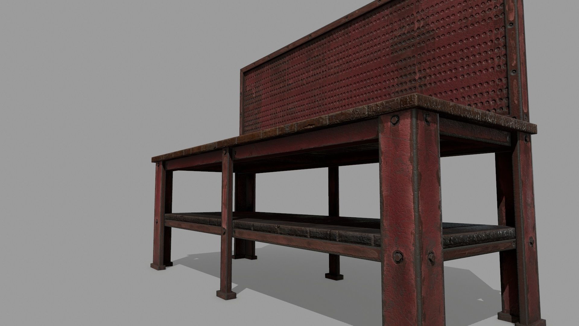 3D model workbench VR / AR / low-poly | CGTrader