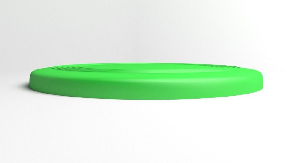 Flat-disc Frisbee 3D model | CGTrader