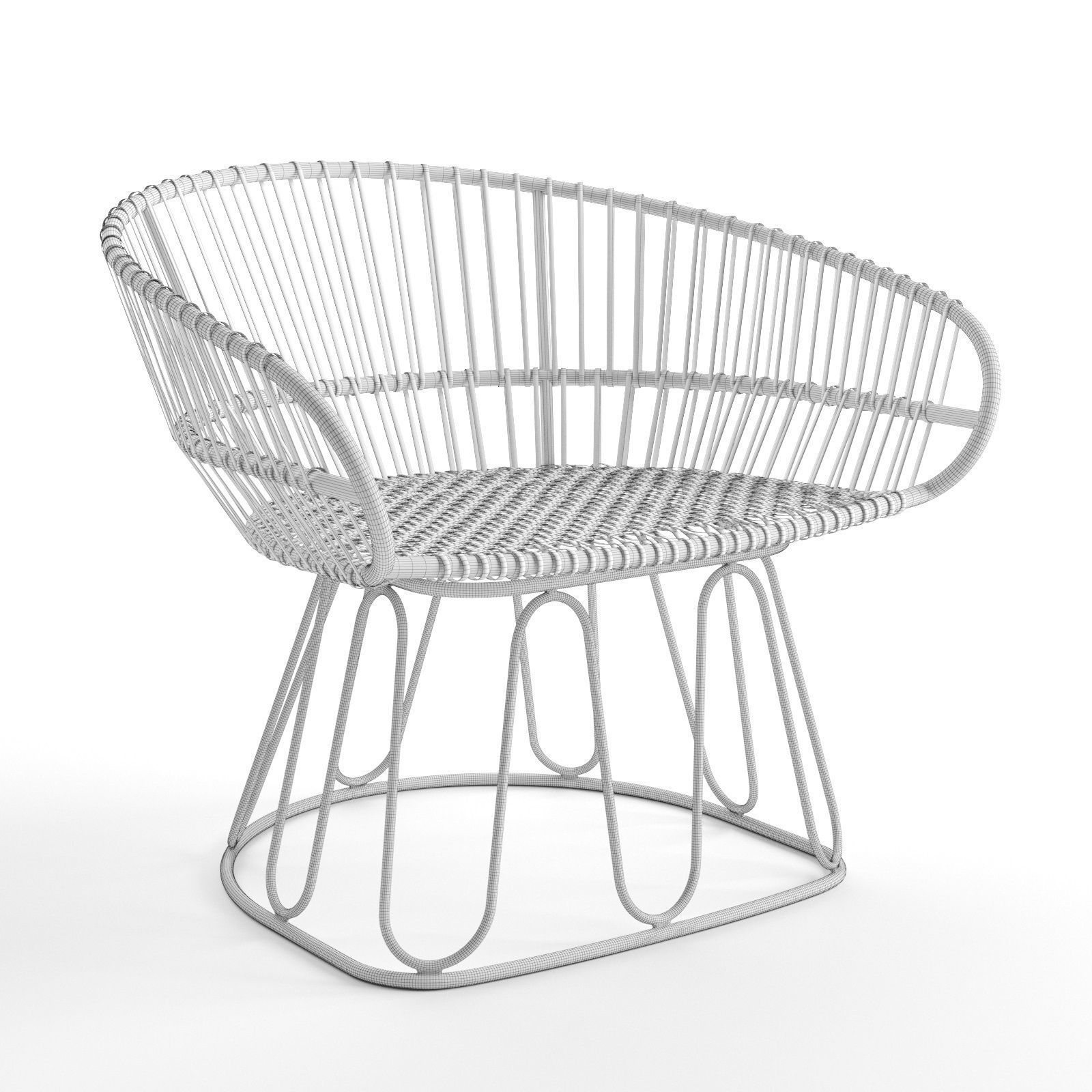 Circo Lounge Chair 3D model | CGTrader