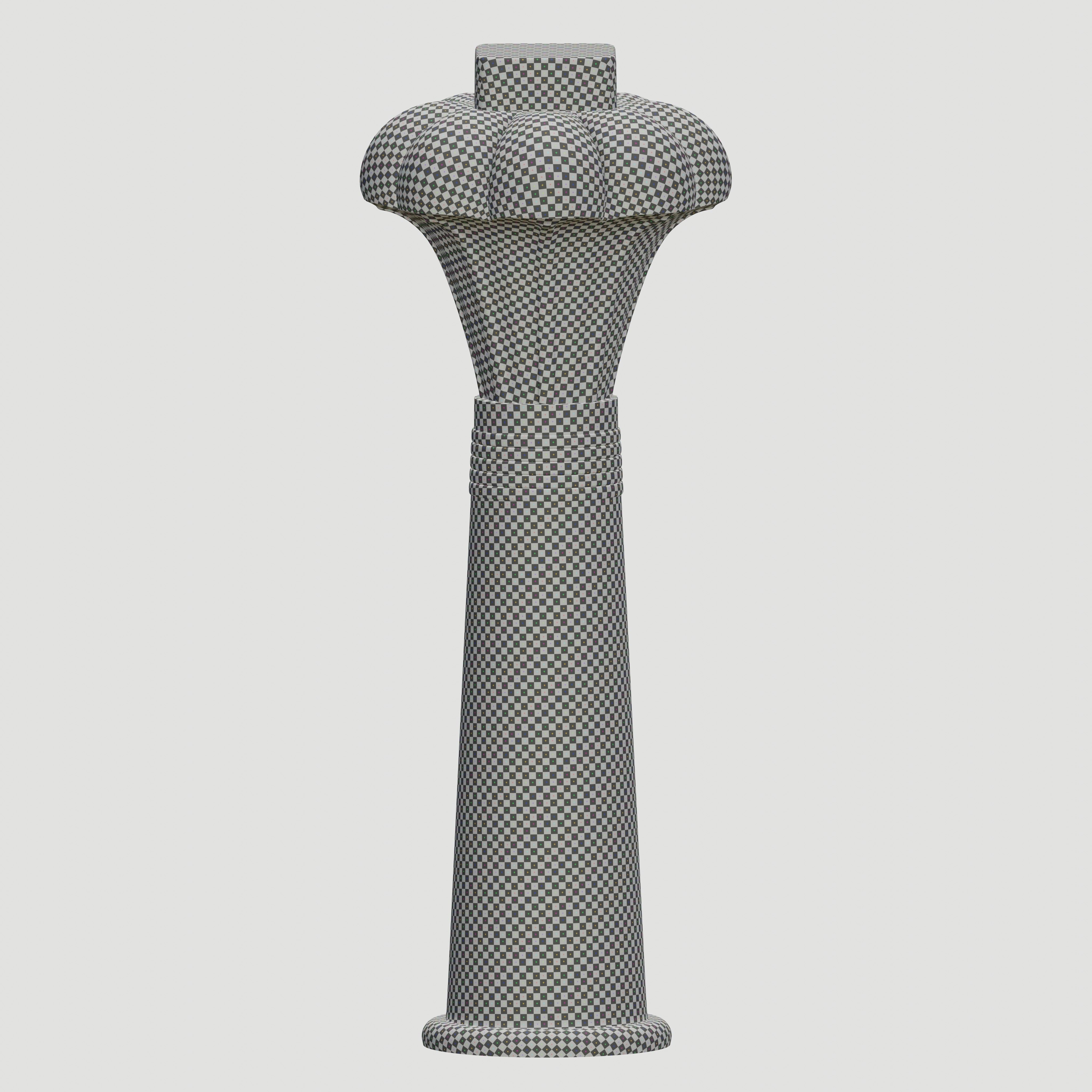 3D model Egyptian palmiform column VR / AR / low-poly | CGTrader