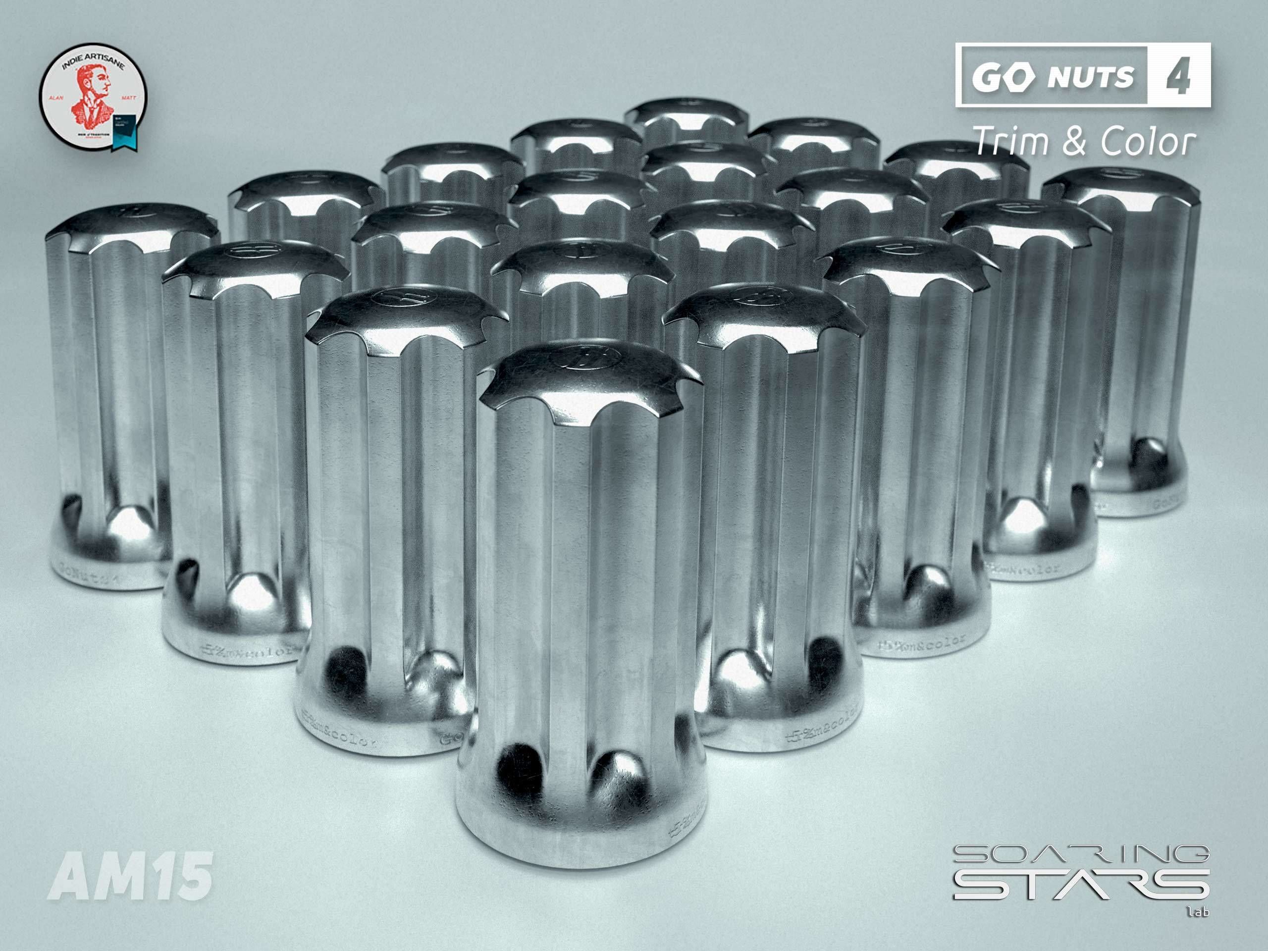 3D model GoNuts 4 Aftermarket Trim and Color Lug Nut Customization VR ...