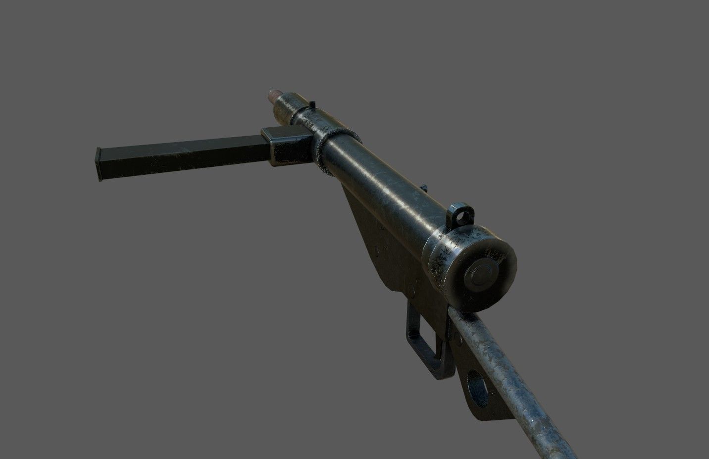 3D model Sten Weapon VR / AR / low-poly | CGTrader
