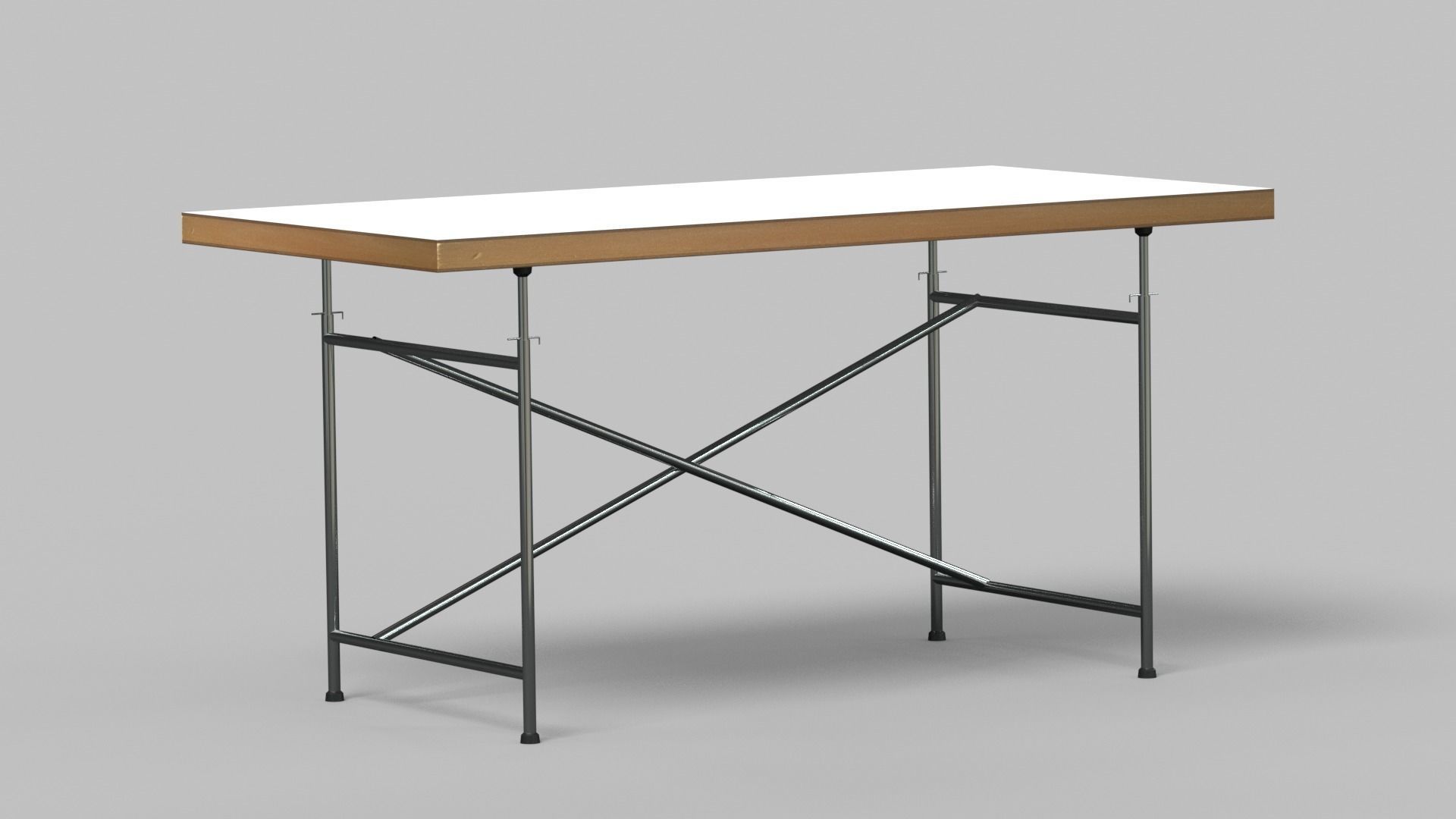 Eiermann Table by Egon Eierman free 3D model | CGTrader