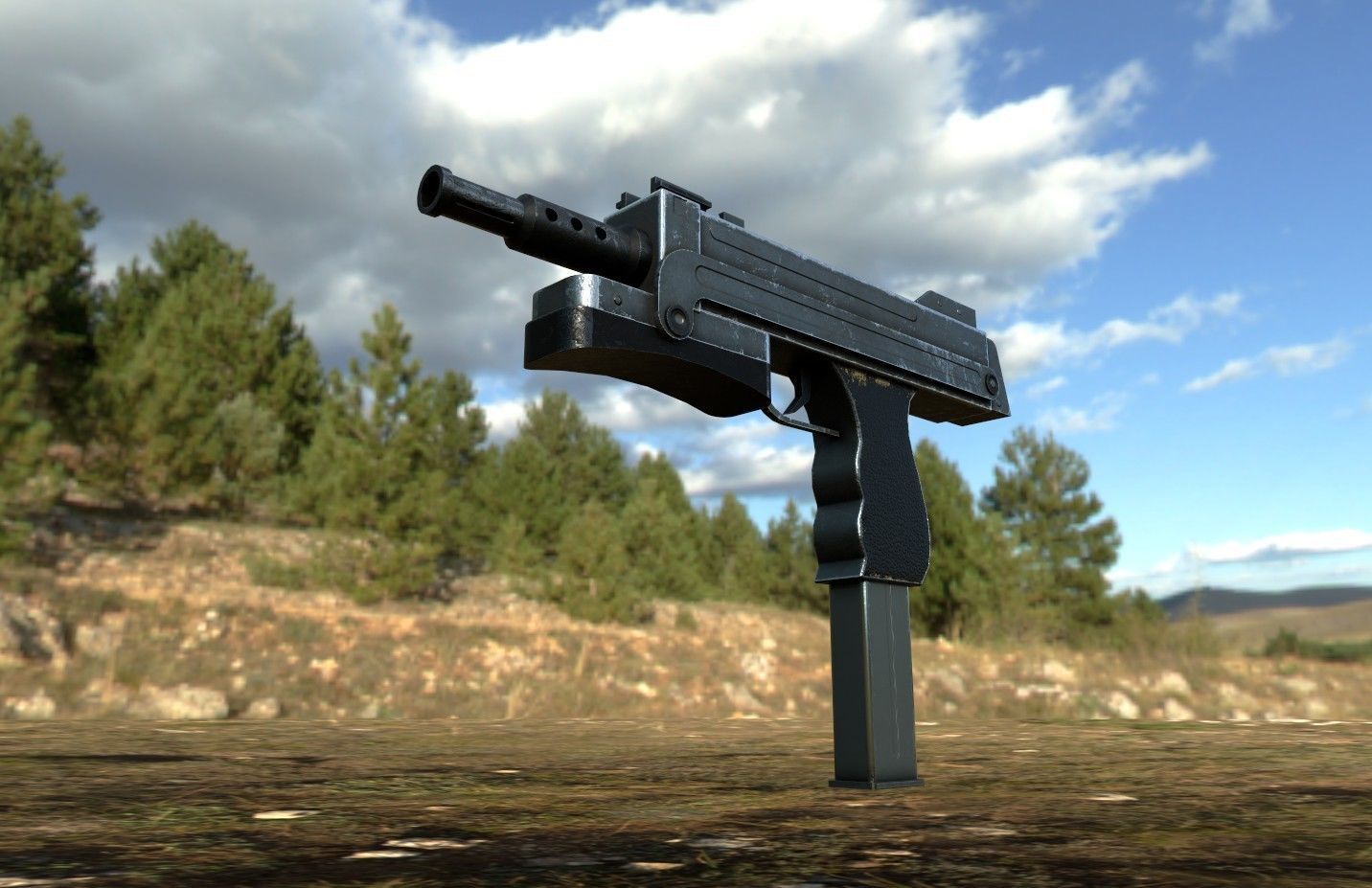 3D model Milkor BXP - Weapon VR / AR / low-poly | CGTrader