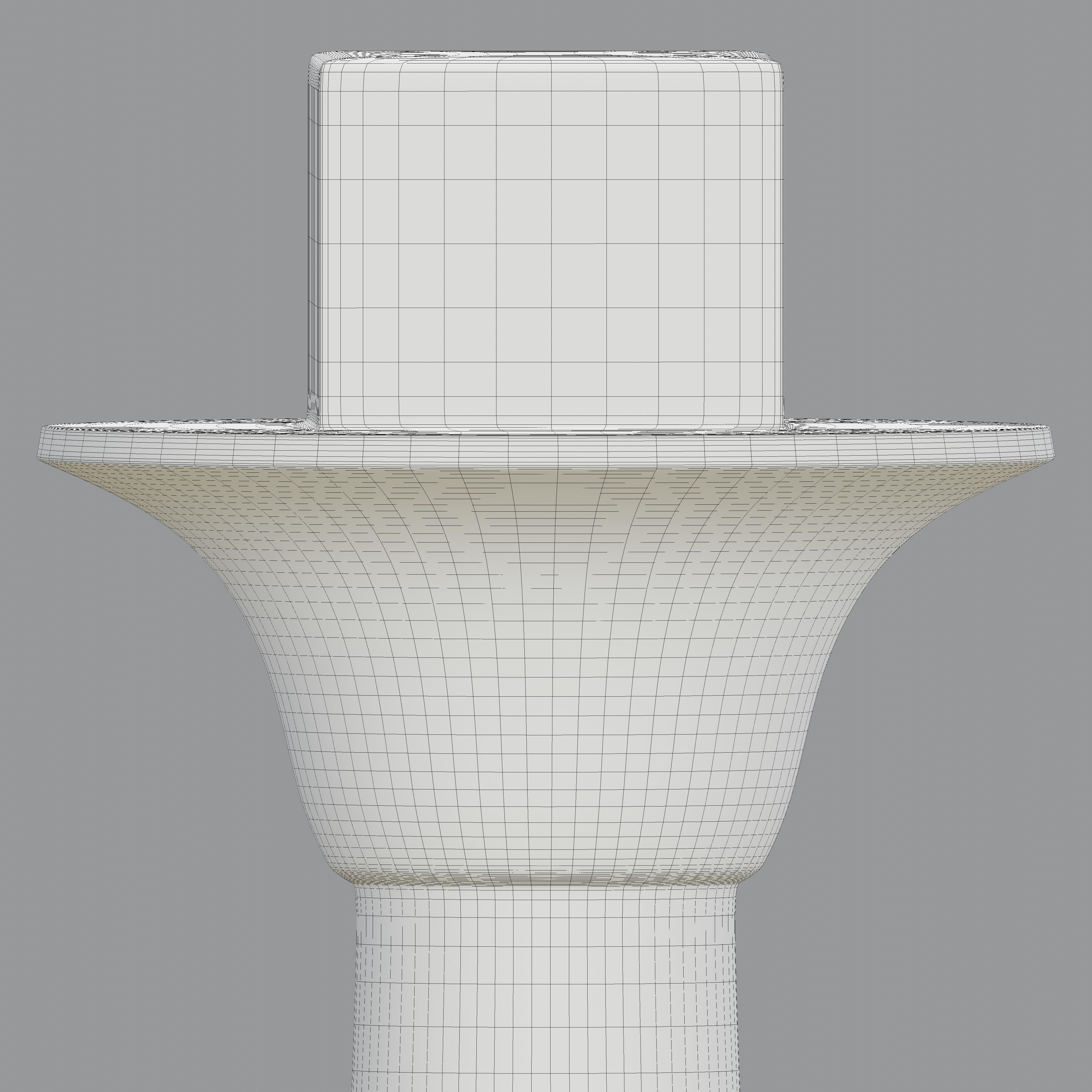 3D model Egyptian papyriform column VR / AR / low-poly | CGTrader