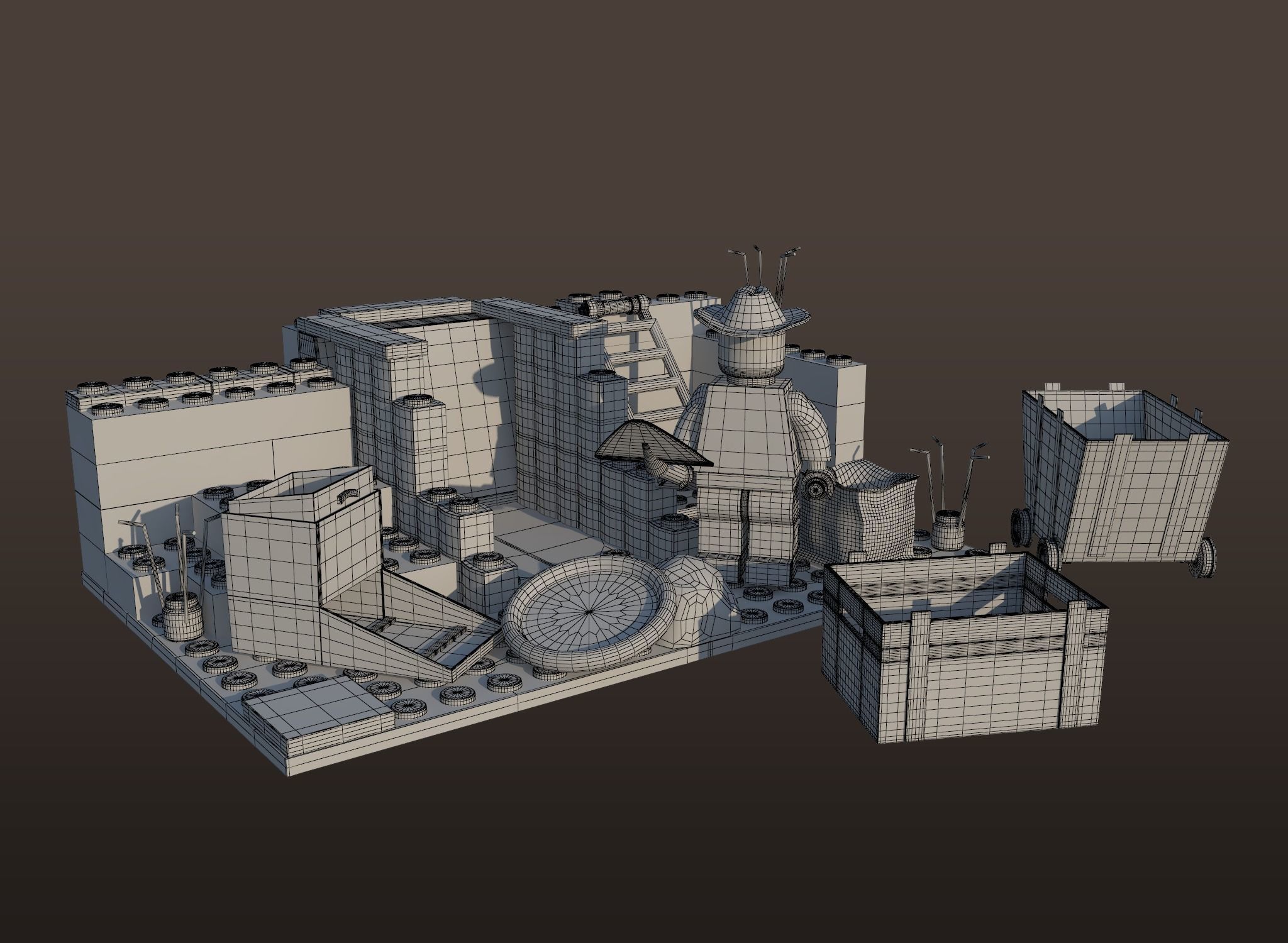 LEGO Alaska Gold Rush 3D model | CGTrader