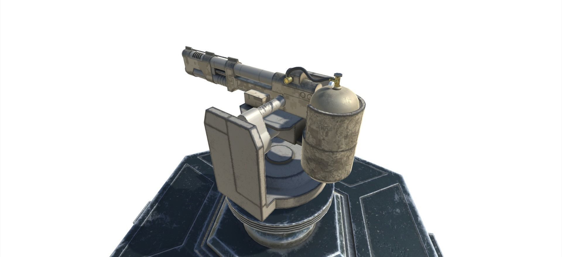 3D model Modern Unmanned Turrets V3 VR / AR / low-poly | CGTrader