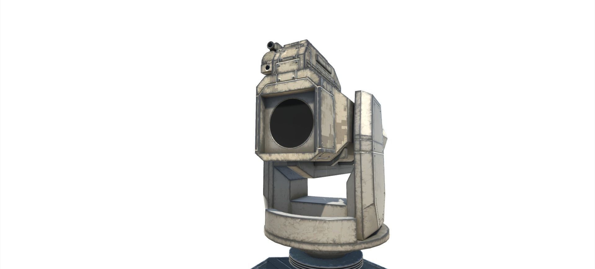 3D model Modern Unmanned Turrets V3 VR / AR / low-poly | CGTrader