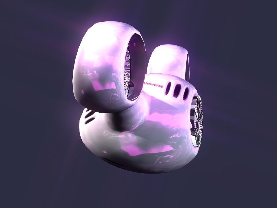 3D model Fan Engine Wings Spaceship VR / AR / low-poly | CGTrader