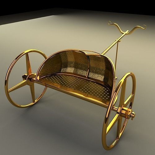 Chariot 3D model | CGTrader